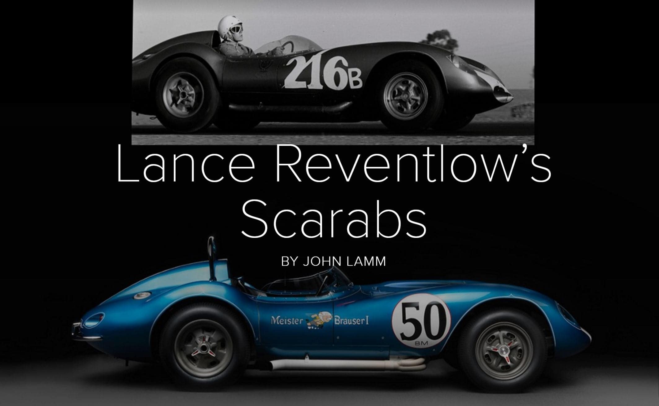 Lance Reventlow's Scarabs - Revs Institute